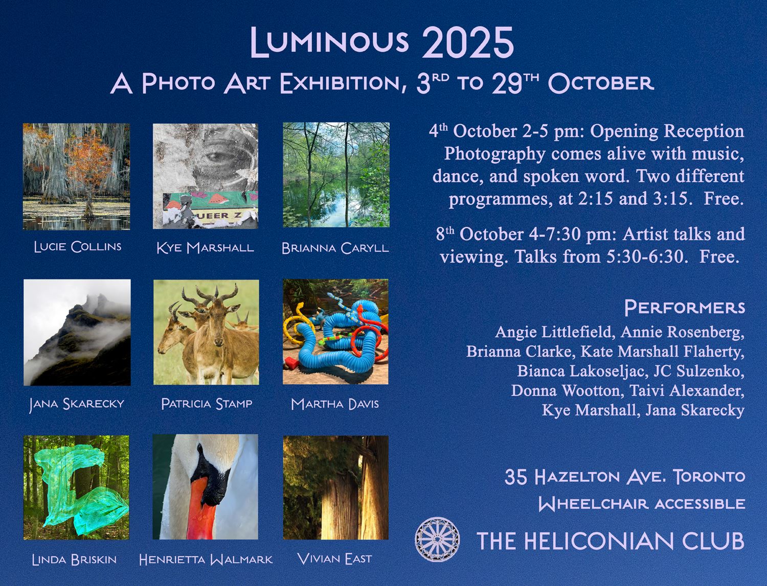 LUMINOUS 2025: Group Photo Art Show - LifeToronto カナダ・トロント現地情報